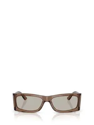 Prada Irregular Sunglasses - Brown