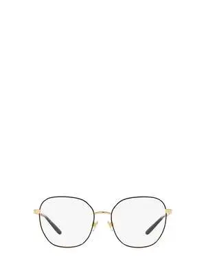 Ralph Lauren Irregular Eyeglasses - Black / Gold
