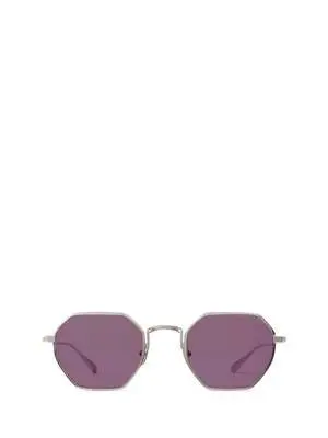 MR. LEIGHT Mr. Leight EDEN S Sunglasses Brushed Platinum/semi-flat Select Violet
