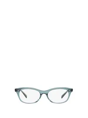 Oliver Spencer Oliver Peoples Oval Eyeglasses OV5503U 1617 Washed Teal