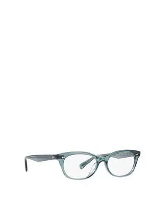 Oliver Spencer Oval Eyeglasses Ov5503u 1617 - Washed Teal