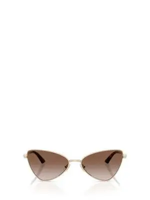 JIMMY CHOO Cat-eye Sunglasses - Gold