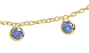 DEAN DAVIDSON Orsay Charm Necklace - Midnight Blue/gold