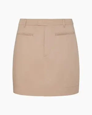 Onia Front Welt Mini Skirt