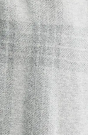 Majestic International Frosted Windows Plaid Cotton Blend Flannel Robe