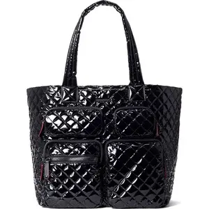 Mz Wallace Large Metro Quilted Nylon Travel Tote