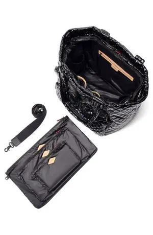 Mz Wallace Large Metro Quilted Nylon Travel Tote