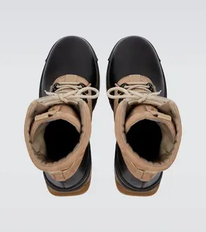 Canada Goose Leo Leather Lace-up Boots