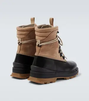Canada Goose Leo Leather Lace-up Boots