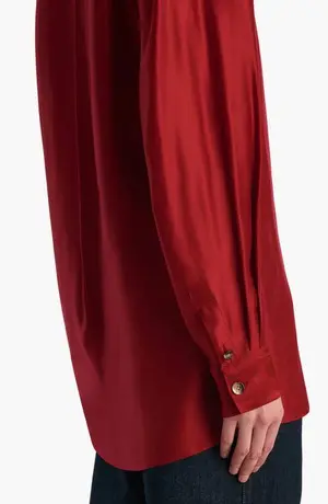 Khaite Auryn Top - Crimson