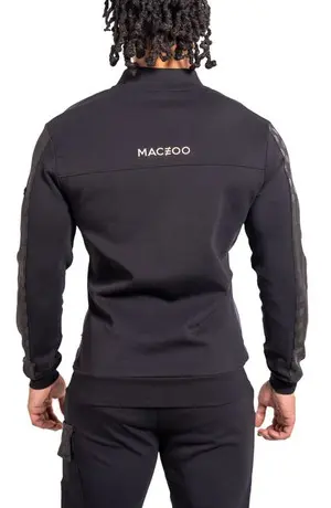 MACEOO Colorblock Zip-up Jacket