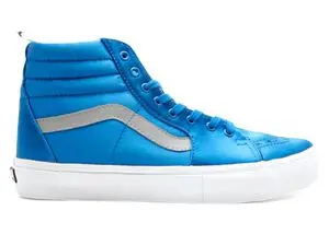 VANS Sk8-hi Lx Huf Satin Sneakers - Snorkel Blue/silver Metallic