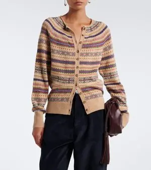 Polo Ralph Lauren Fair Isle Wool-blend Cardigan - Multicoloured