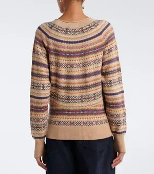 Polo Ralph Lauren Fair Isle Wool-blend Cardigan - Multicoloured
