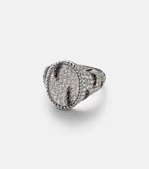 Yvonne Leon Black Diamond Rings