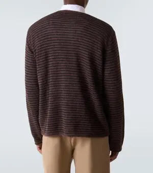 Our Legacy Rigid Popover Alpaca-blend Sweater - Multicoloured