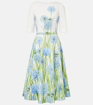 Oscar De La Renta Midi Dresses