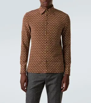 Gucci Printed Silk Shirt