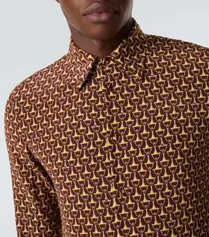 Gucci Printed Silk Shirt