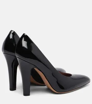 Paris Texas Elsa 100 Patent Leather Pumps - Black