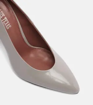 Paris Texas Elsa 100 Leather Pumps - Grey