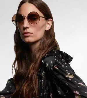 Chloé Aly Round Sunglasses
