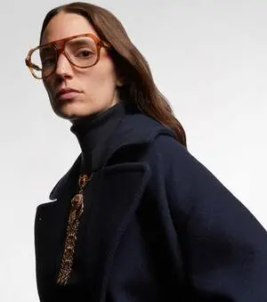 Chloé Oversized Aviator Glasses