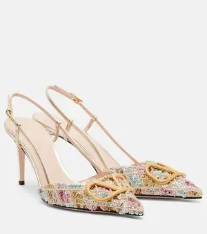 Valentino Garavani Sequined Shoes For Women