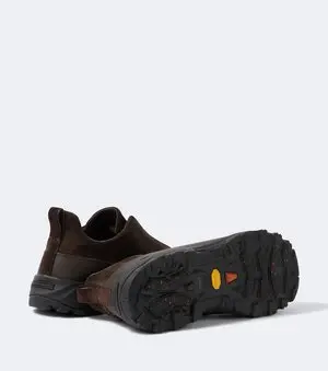 Zegna Triple Stitch Monte Suede Sneakers