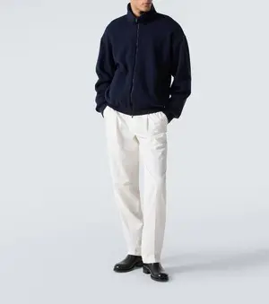 THE ROW Cashmere And Cotton Bomber Jacket