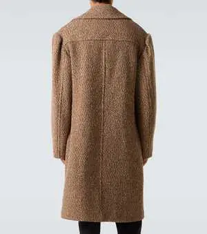 Dries Van Noten Double-breasted Wool-blend Coat