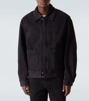 Dries Van Noten Denim Bomber Jacket