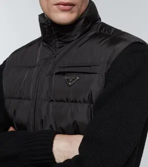 Prada Re-nylon Padded Vest