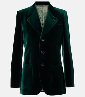 Gucci Cotton Velvet Blazer