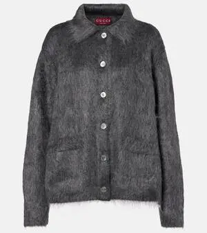 Gucci Mohair-blend Cardigan