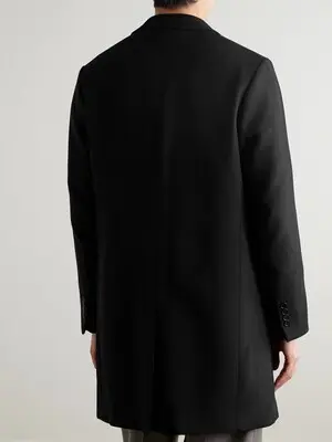 Nn07 Austin 8225 Virgin Wool-blend Coat - Black