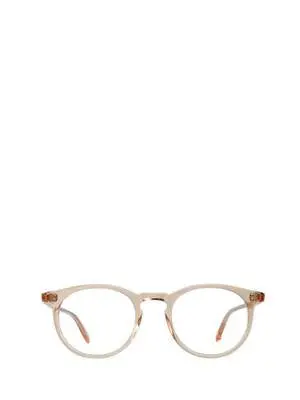 Garrett Leight Garrett Leight CARLTON BIO BGECR Eyeglasses Bio Beige Crystal