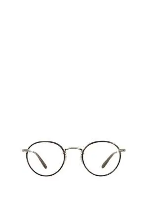 Garrett Leight Eyeglasses - Dark Wave Rock-brushed Silver-hazel