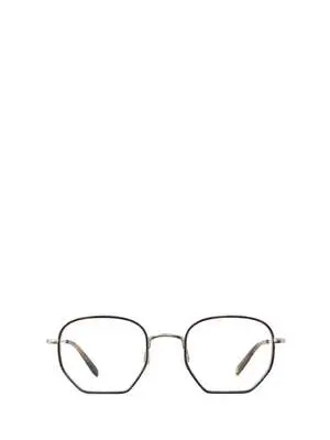Garrett Leight Irregular Eyeglasses - Bio Hopps Tortoise-brushed Silver-army Tortoise