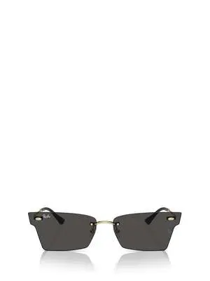 Ray-ban Irregular Sunglasses - Light Gold
