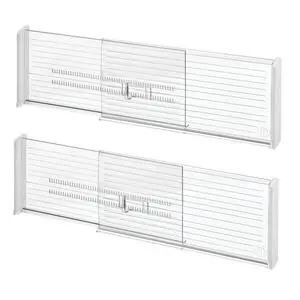 IDESIGN Adjustable Drawer Dividers - One-color