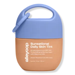 ALLEYOOP Sunsational Daily Skin Tint Broad Spectrum Spf 50 Tinted Mineral With Niacinamide - Beam