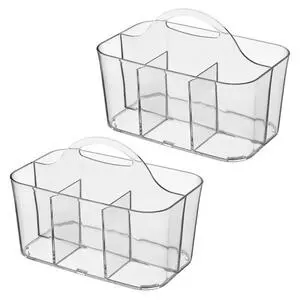 IDESIGN 4-section Storage Caddy With Handle - One-color