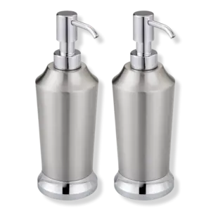 IDESIGN Brushed Stainless Steel Soap Dispenser - One-color