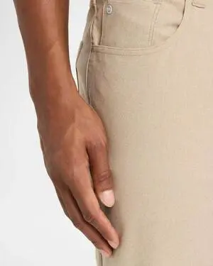 Peter Millar Performance Flannel Pants - Khaki