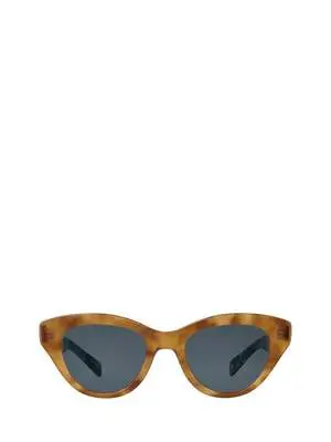 Garrett Leight Sunglasses - Ember Tortoise/semi-flat Blue Smoke