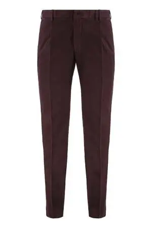 SLOWEAR Slowear Cotton Trousers - Red