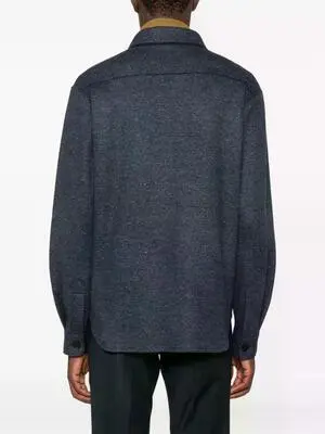 Harris Wharf London Buttoned Shirt Jacket
