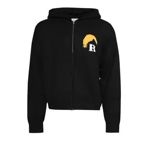 Rhude Full Zip Sweatshirts Hoodies For Women