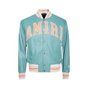 Amiri Leather Bomber